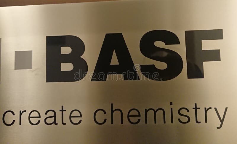 Symbol Der Deutschen Chemischen Firma BASF Redaktionelles Foto ...