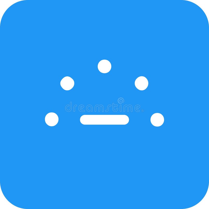 Symbol for the Dim Lighting. Stock Illustration - Illustration of label ...