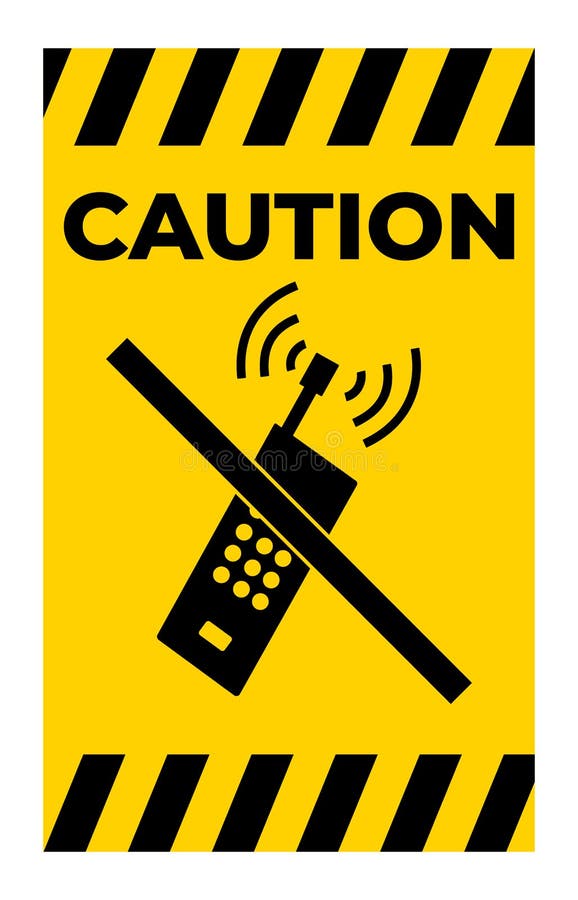 Symbol Do Not Use the Phone Stock Vector - Illustration of forbid ...