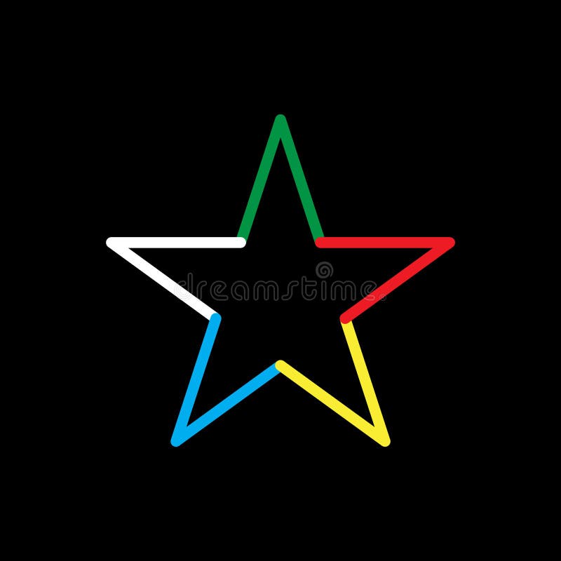 Symbol of Druze, Vector Illustration Stock Vector - Illustration of ...