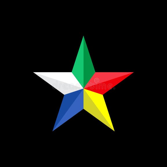 Symbol of Druze, Vector Illustration Stock Vector - Illustration of ...