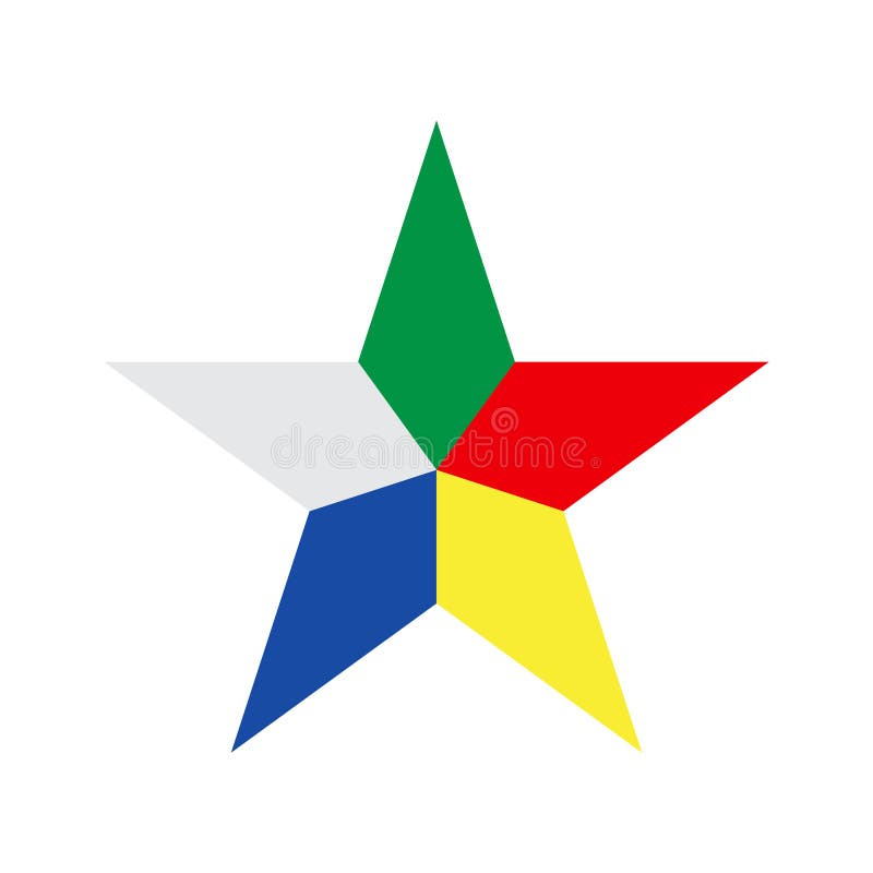 Symbol of Druze, Vector Illustration Stock Vector - Illustration of ...