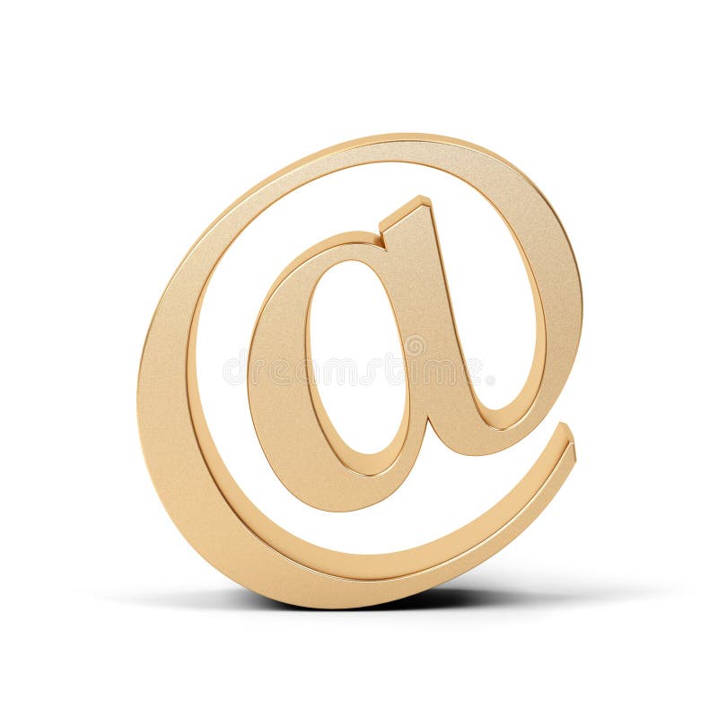 Mail At Sign Picture. Image: 4276981