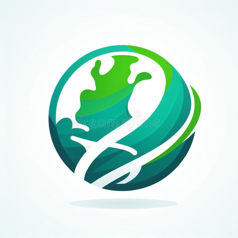 Earth Vector Logo Illustration Stock Illustration - Illustration of ...