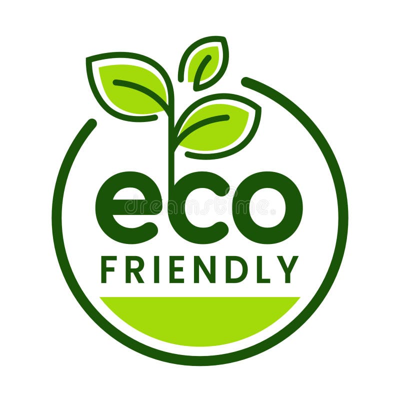 Set of Eco Friendly Icons. Ecologic Food Stamps. Organic Natural Food ...