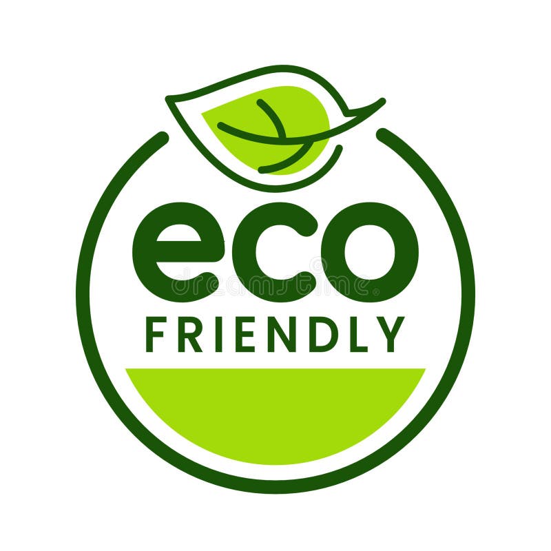 Set of Eco Friendly Icons. Ecologic Food Stamps. Organic Natural Food ...