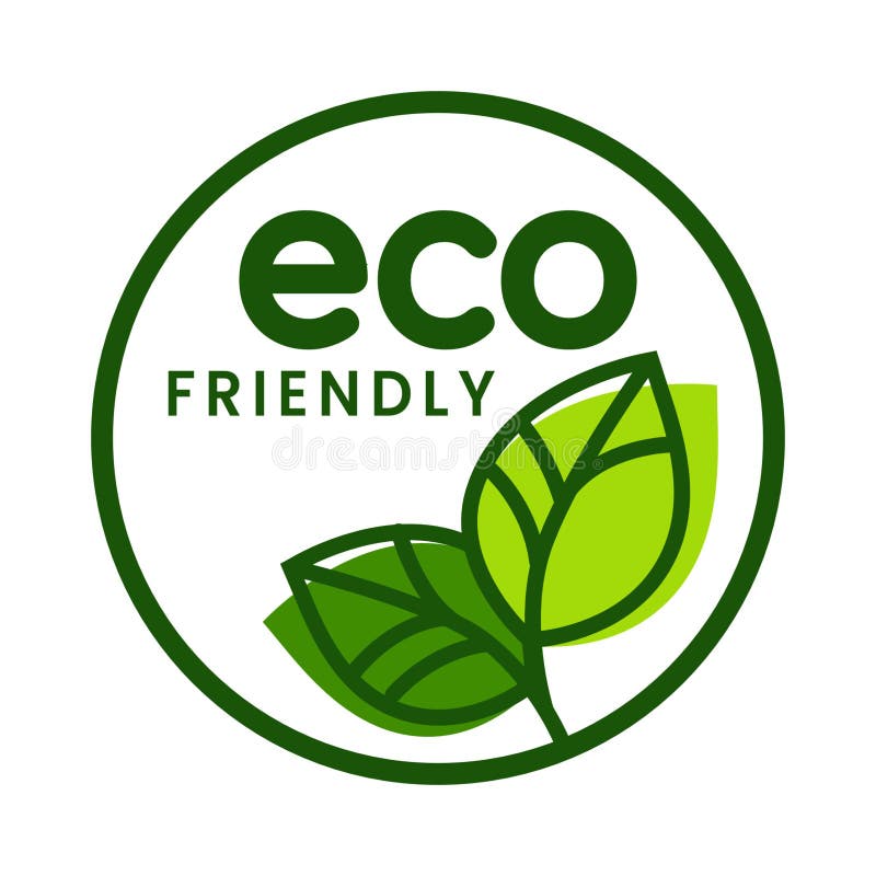 Set of Eco Friendly Icons. Ecologic Food Stamps. Organic Natural Food ...