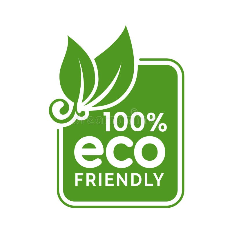 Set of Eco Friendly Icons. Ecologic Food Stamps. Organic Natural Food ...