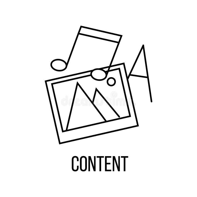 Symbol Eller Logo I Den Moderna Linjen Stil Stock Illustrationer ...