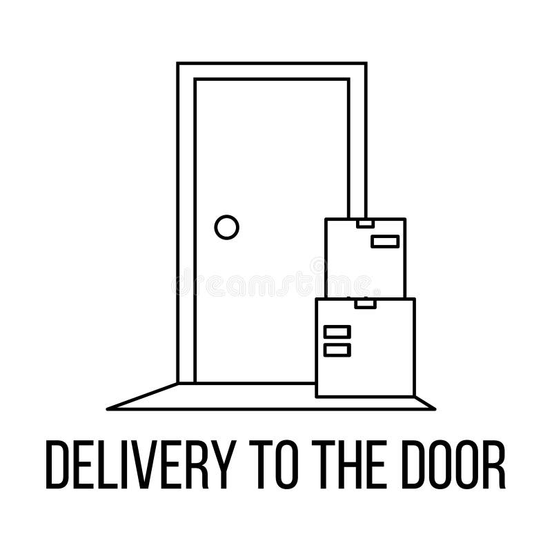 Symbol Eller Logo I Den Moderna Linjen Stil Vektor Illustrationer ...