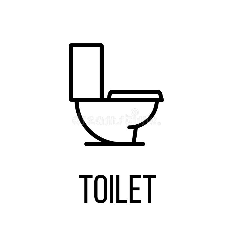 Symbol Eller Logo I Den Moderna Linjen Stil Vektor Illustrationer ...