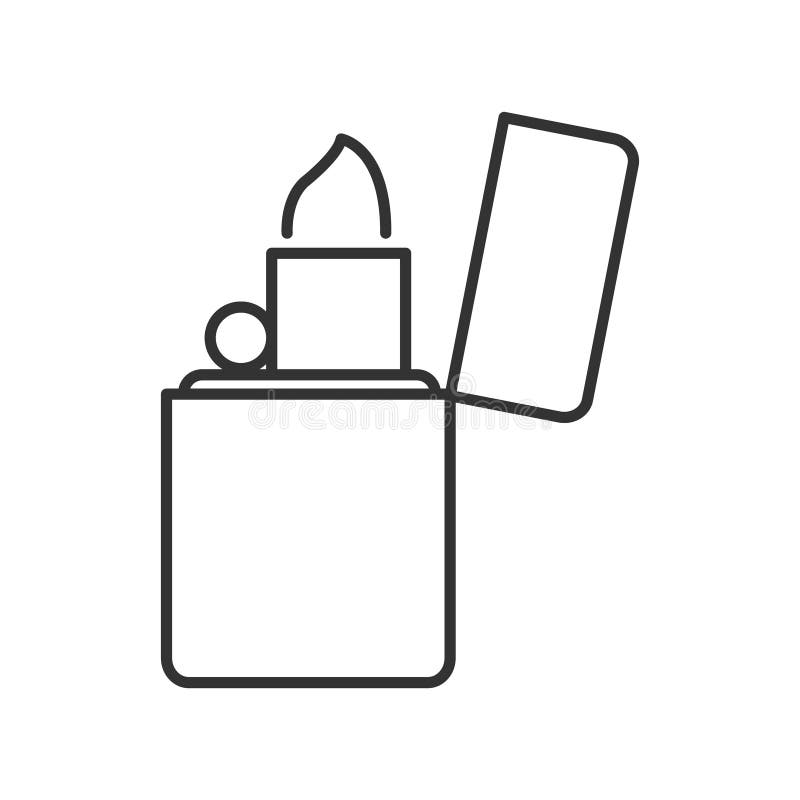 Symbol Eller Logo I Den Moderna Linjen Stil Vektor Illustrationer ...