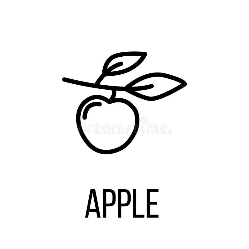 Symbol Eller Logo I Den Moderna Linjen Stil Vektor Illustrationer ...