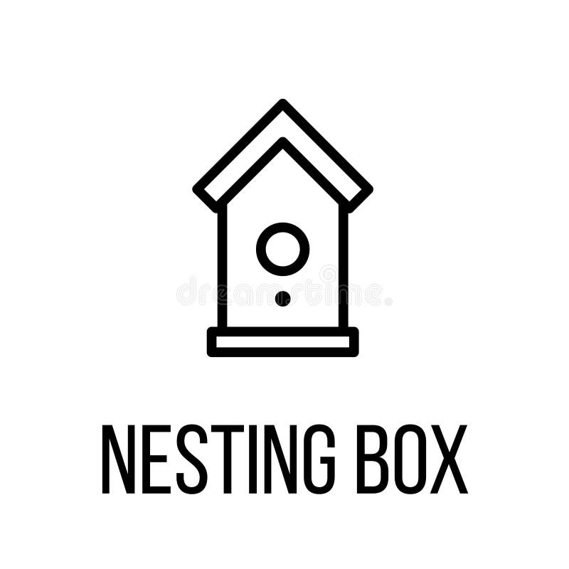 Symbol Eller Logo I Den Moderna Linjen Stil Vektor Illustrationer ...