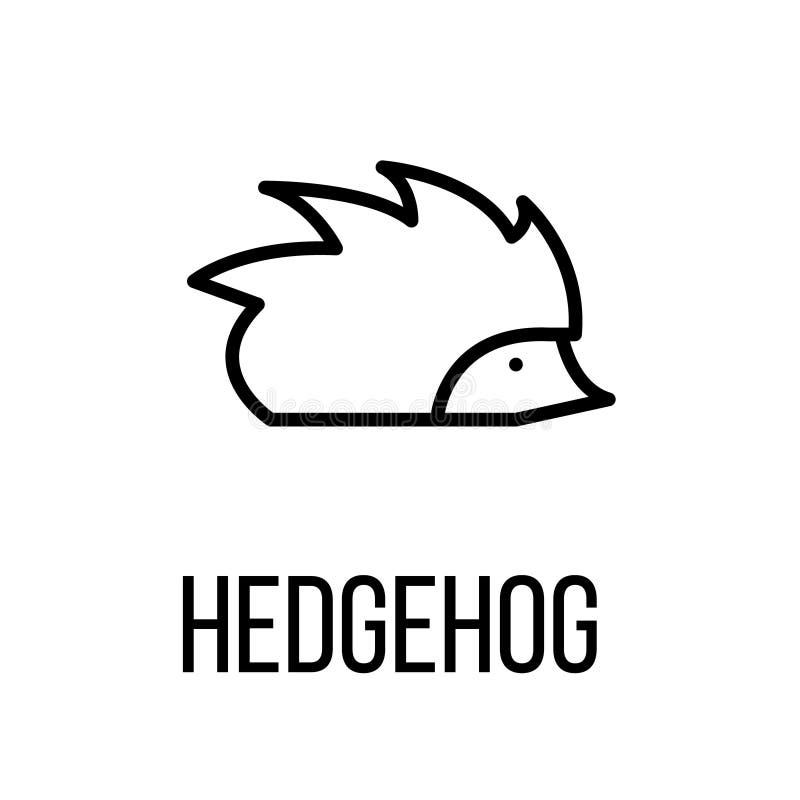 Symbol Eller Logo I Den Moderna Linjen Stil Vektor Illustrationer ...