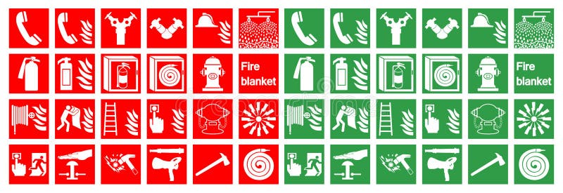 Symbol Emergency Fire Alarm Sign Isolate on White Background,Vector ... Symbol Emergency Fire Alarm Sign Isolate on White Background,Vector ...