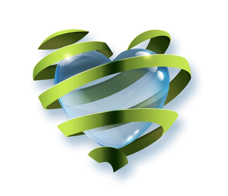 Symbol of Environmental Protection Stock Illustration - Illustration of ...