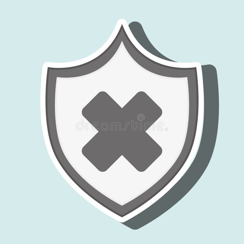 Symbol error system data stock illustration. Illustration of internet ...