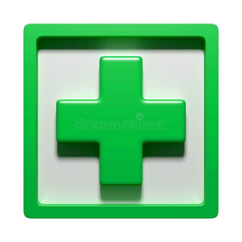 Symbol för apotek 3d stock illustrationer. Illustration av ...