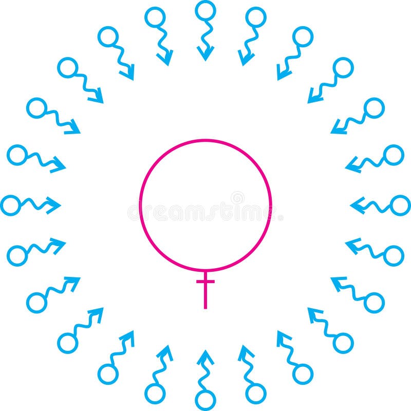 Symbol fertilization stock vector. Illustration of pollination - 13128555