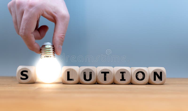 A Symbol For Finding A Solution. Stock Image - Image of advisor ...