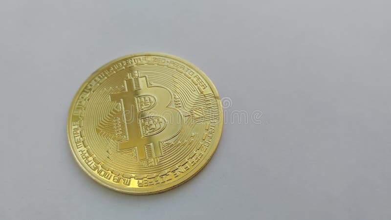 Symbol of the First Cryptocurrency Bitcoin Stock Video - Video of ...