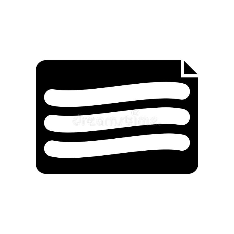 Paper File Icon. Archive Symbol Stock Vector - Illustration of category ...