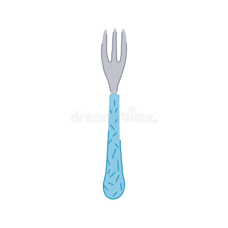 Symbol Fork Cartoon Vector Illustration Stock Illustration ...