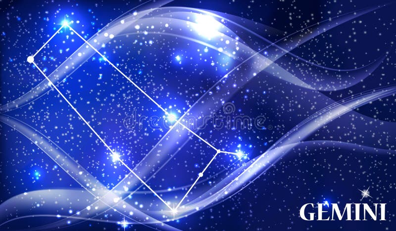 Symbol Gemini Zodiac Sign. Vector Illustration. Stock Vector ...