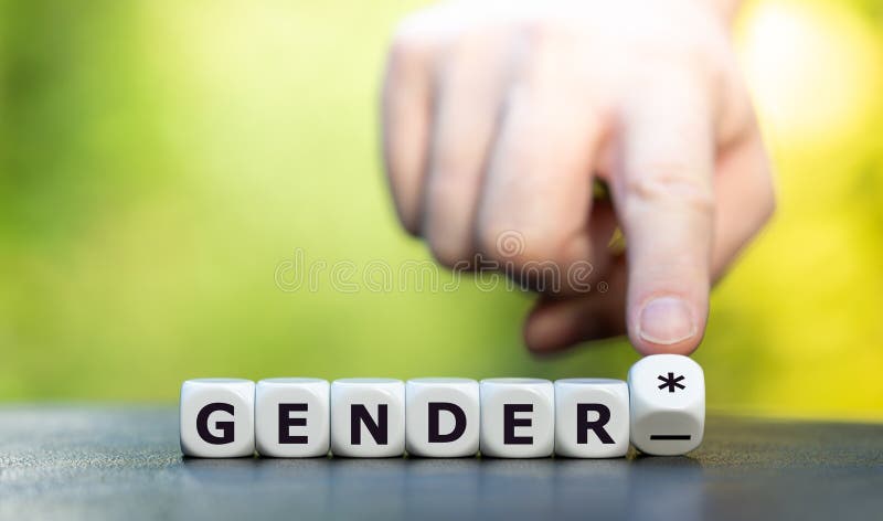 Symbol for Gender Equality. Stock Photo - Image of equal, cube: 140200356