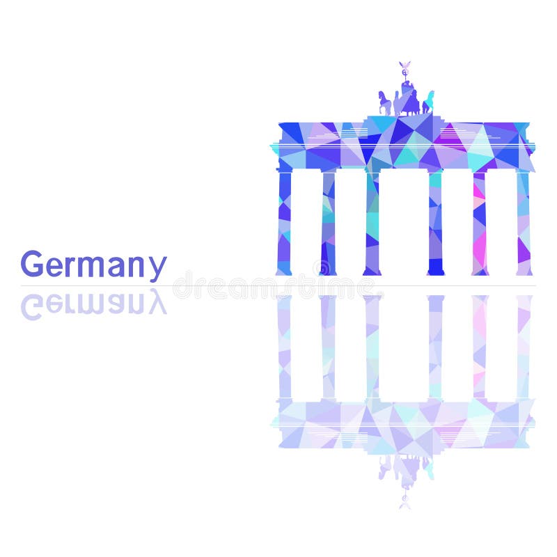 Symbol of Germany stock vector. Illustration of symbol - 60593862