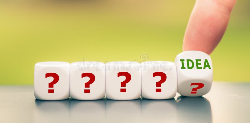 Symbol for Getting an Idea. Stock Photo - Image of finger, think: 167626378