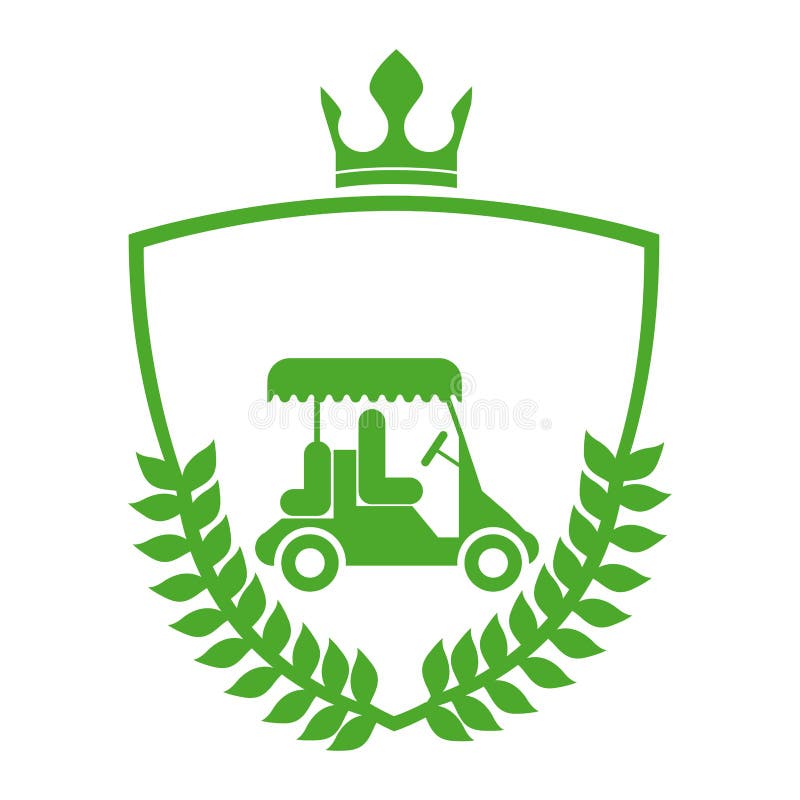 Symbol golf emblem icon stock illustration. Illustration of label ...