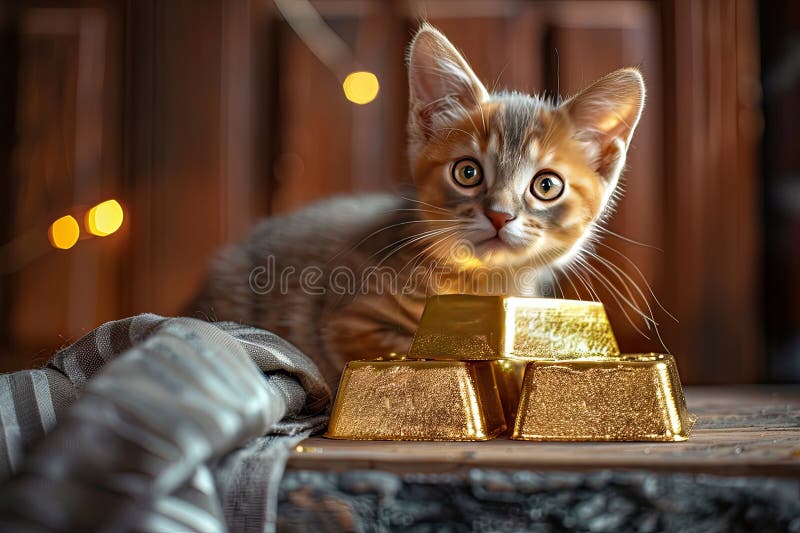 A Symbol of Good Luck, Gold Stock Illustration - Illustration of symbol ...