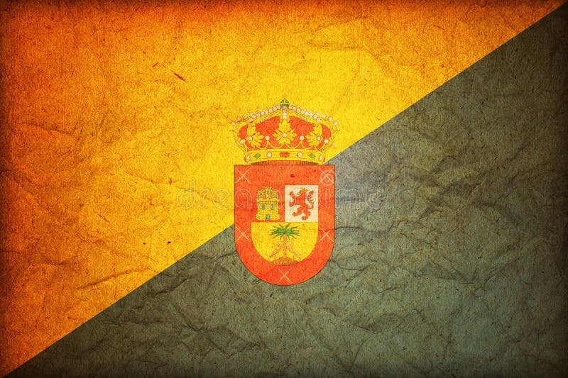 Symbol of gran canaria stock illustration. Illustration of province ...
