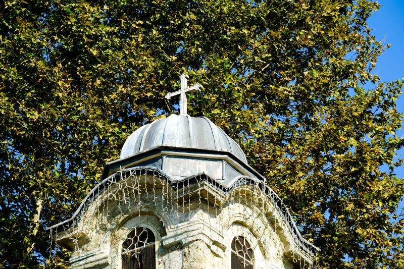 The Symbol of the Great Cross Representing Christianity Stock Image ...