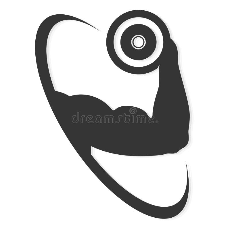 Symbol for gym stock illustration. Illustration of healthy - 38862987