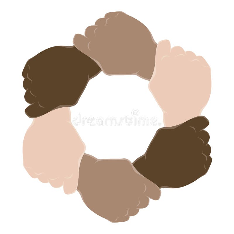 Interlocking Hands Stock Illustrations – 1,113 Interlocking Hands Stock ...