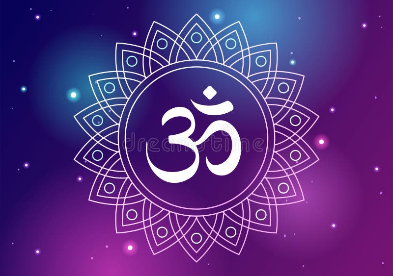 Symbol of Hinduism Flat Background Cartoon Hand Drawn Templates ... Symbol of Hinduism Flat Background Cartoon Hand Drawn Templates ...