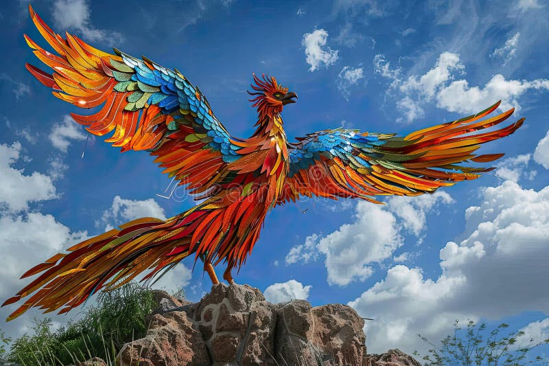 Symbol of Hope and Strength Stock Illustration - Illustration of ...