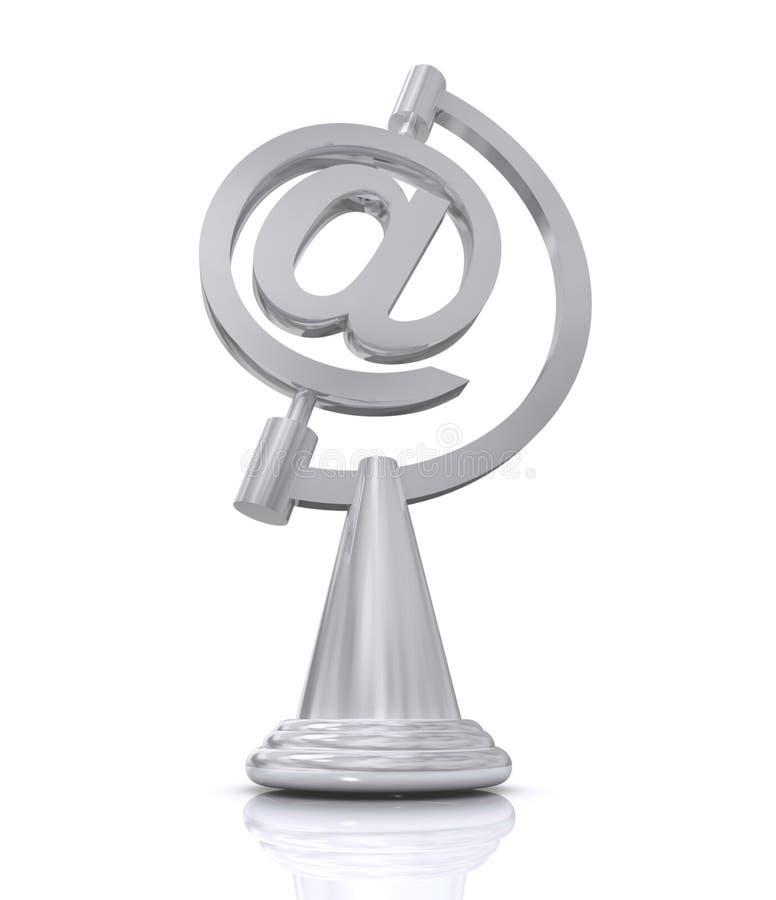 At symbol icon stock illustration. Illustration of colour - 17915852