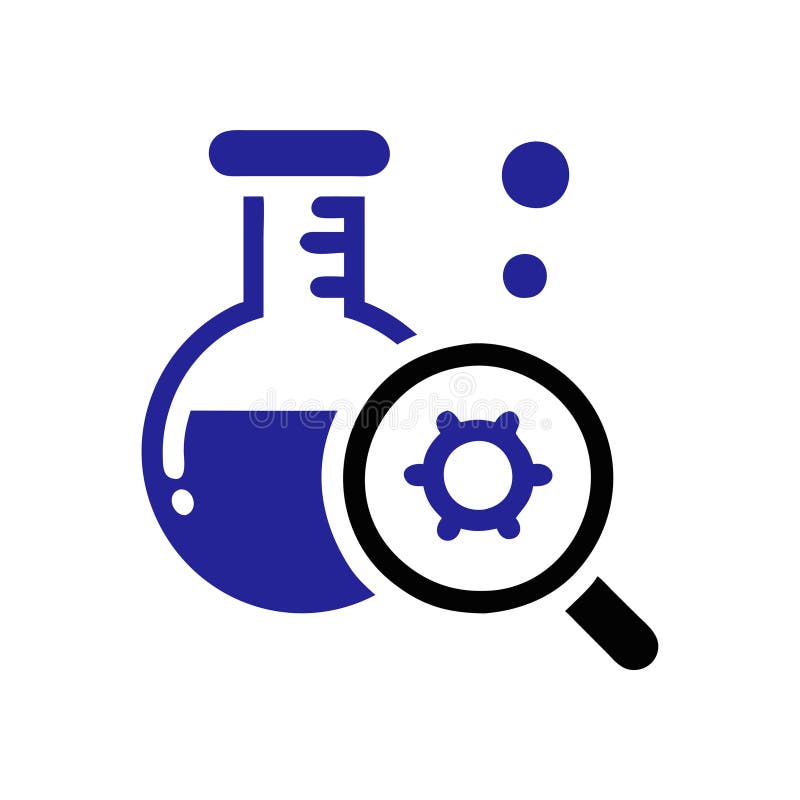 Symbol Icon for Research Activities Stock Vector - Illustration of ...