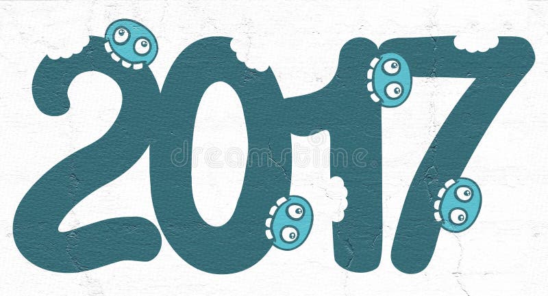 2017 symbol stock illustration. Illustration of vintage - 84626976