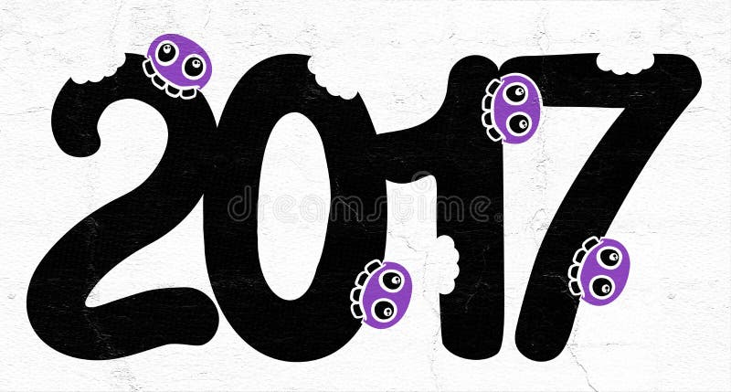 2017 symbol stock illustration. Illustration of sign - 84630938