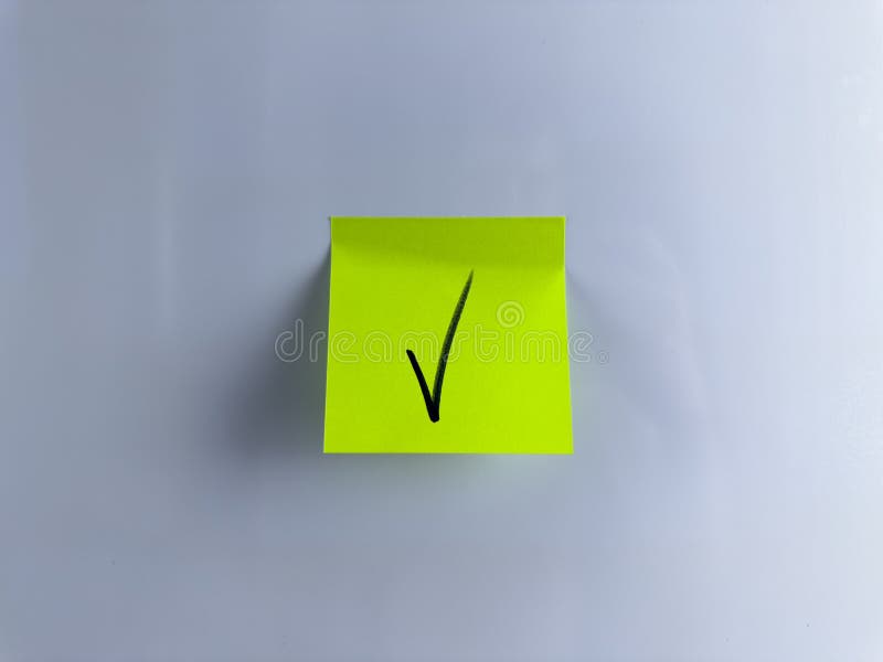 Making Important Decision Marking Success Check Mark Stock Photos ...