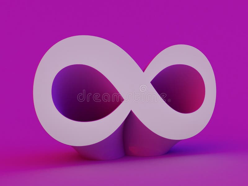 Symbol of Infinity Art Info. Combination of Figure 8. Infinity Concept ...