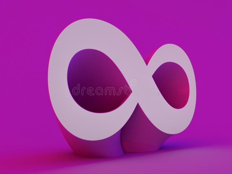 Symbol of Infinity Art Info. Combination of Figure 8. Infinity Concept ...