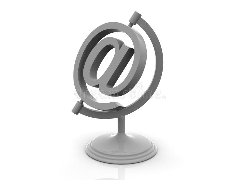 Symbol for internet stock illustration. Illustration of type - 2608963