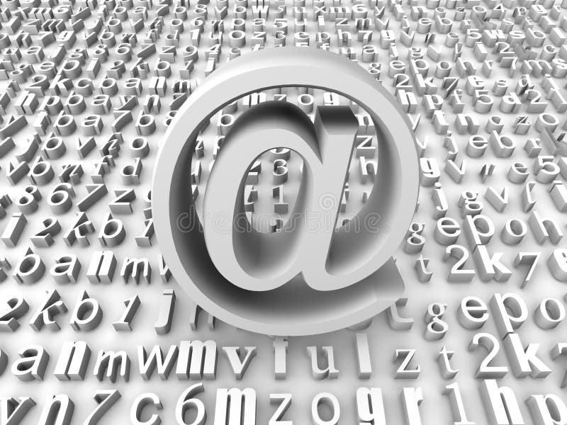 Symbol for internet stock illustration. Illustration of information ...