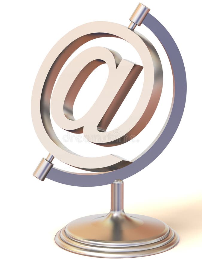 Symbol for internet stock illustration. Illustration of icon - 4123430